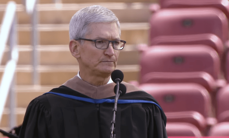 Tim Cook le cuenta a Dua Lipa sobre la cultura interna de Apple, la ...